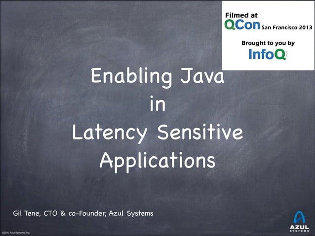 Enabling Java in Latency Sensitive Environments | PDF