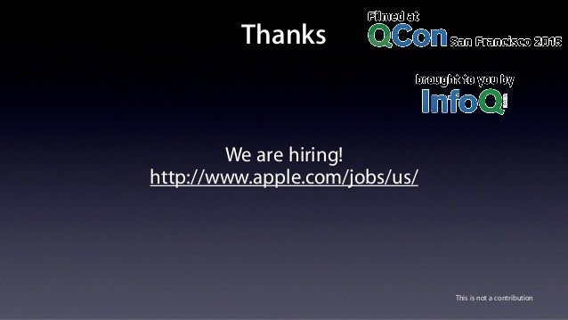 Netty @Apple: Large Scale Deployment/Connectivity