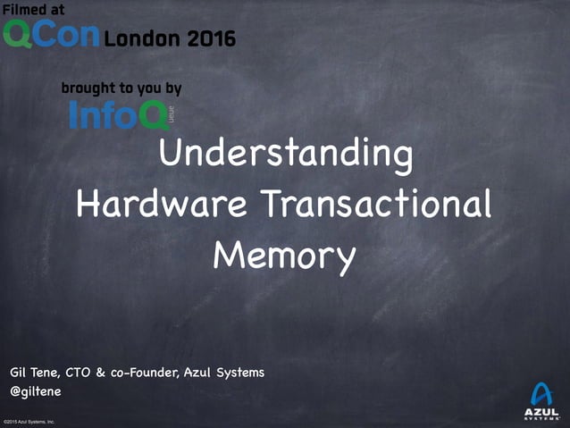 Understanding Hardware Transactional Memory | PPT