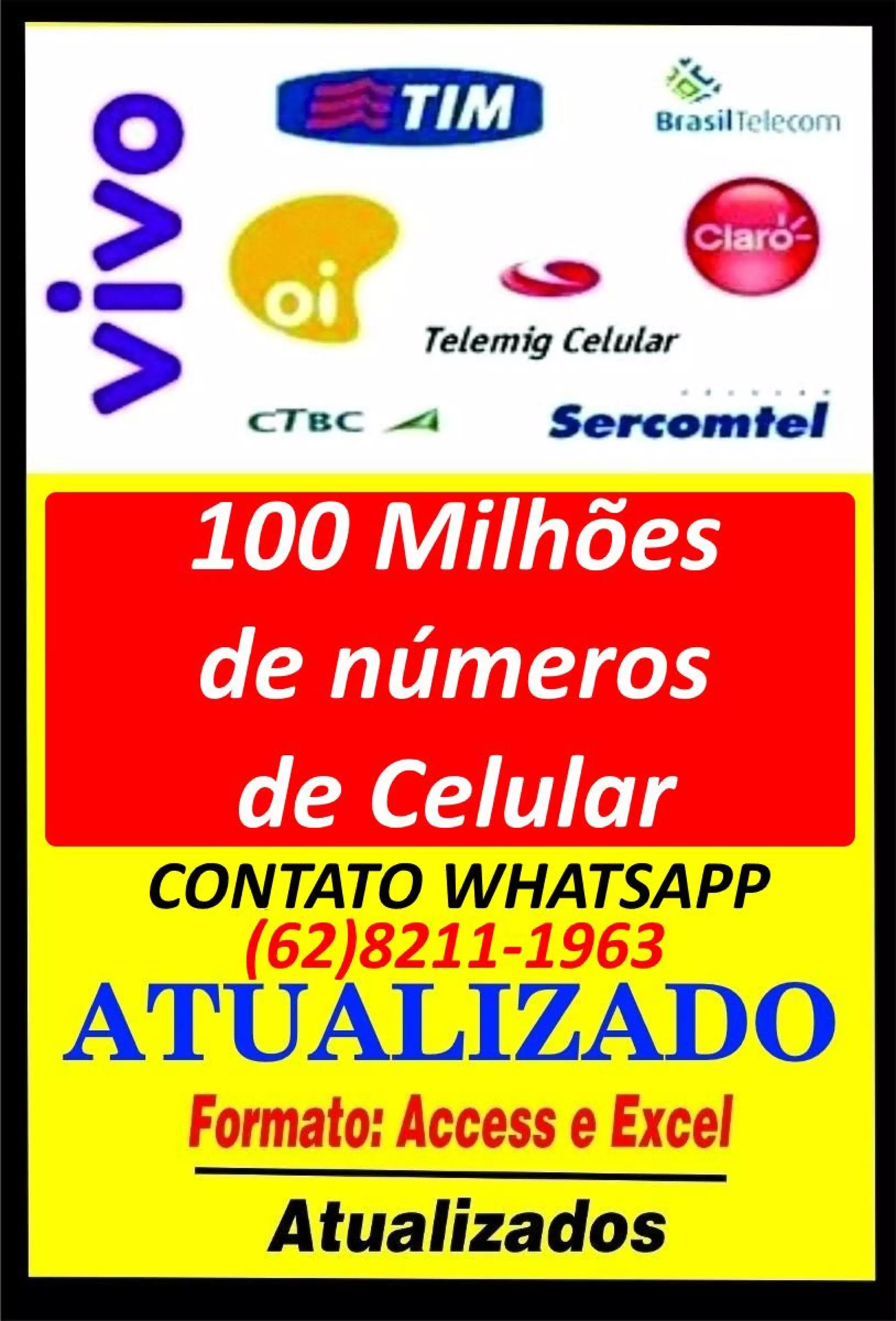 LISTA DE NÚMEROS DE CELULAR | PDF