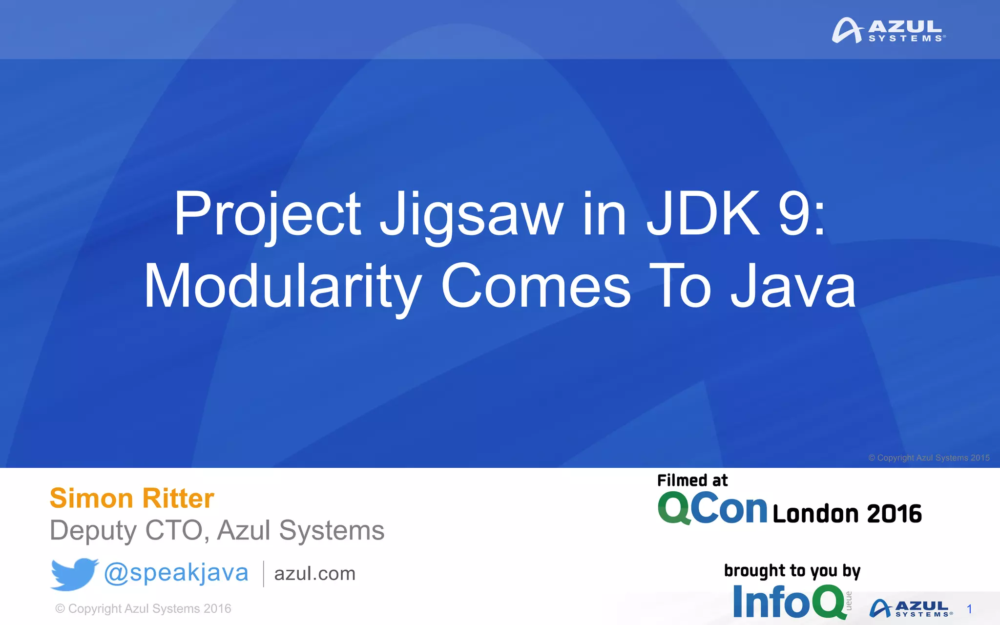 Project Jigsaw In Jdk 9 Modularity Comes To Java Ppt