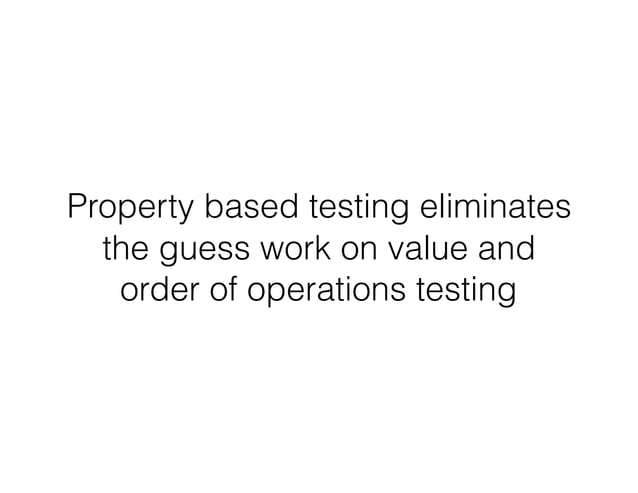 An Introduction to Property Based Testing | PDF