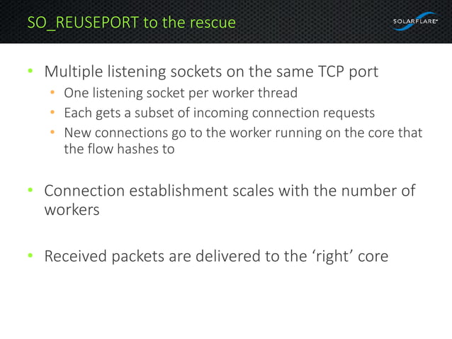 Much Faster Networking | PPT