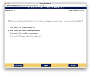 APR Practice Exam | PDF