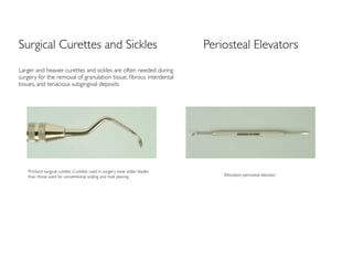 Periodontal instruments, surgery | PDF