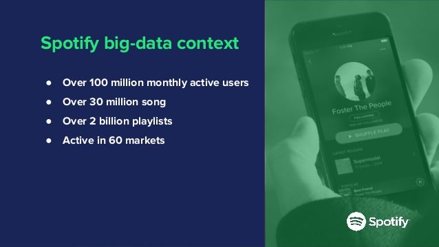 Scaling The Data Infrastructure Spotify