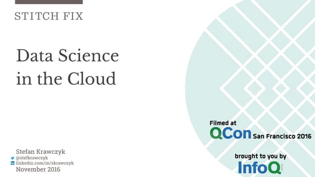 Data Science in the Cloud @StitchFix | PPT