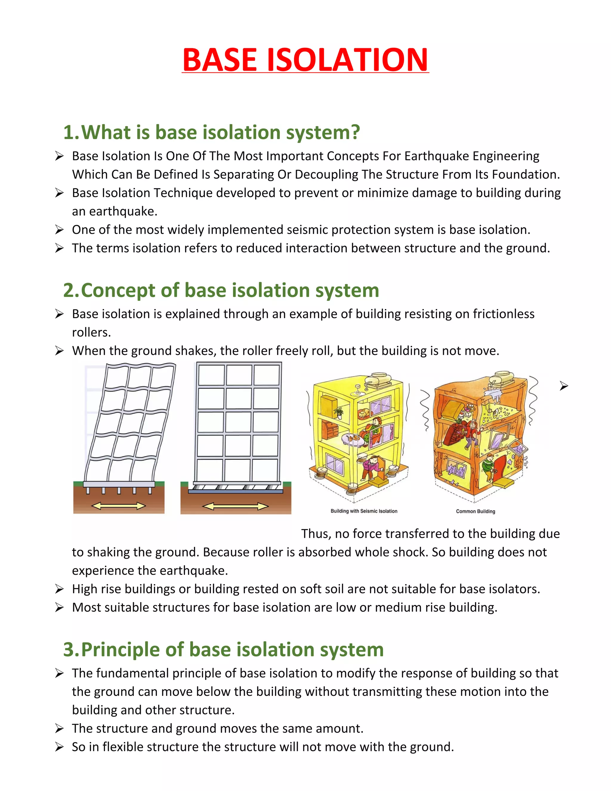 Base isolation | PDF