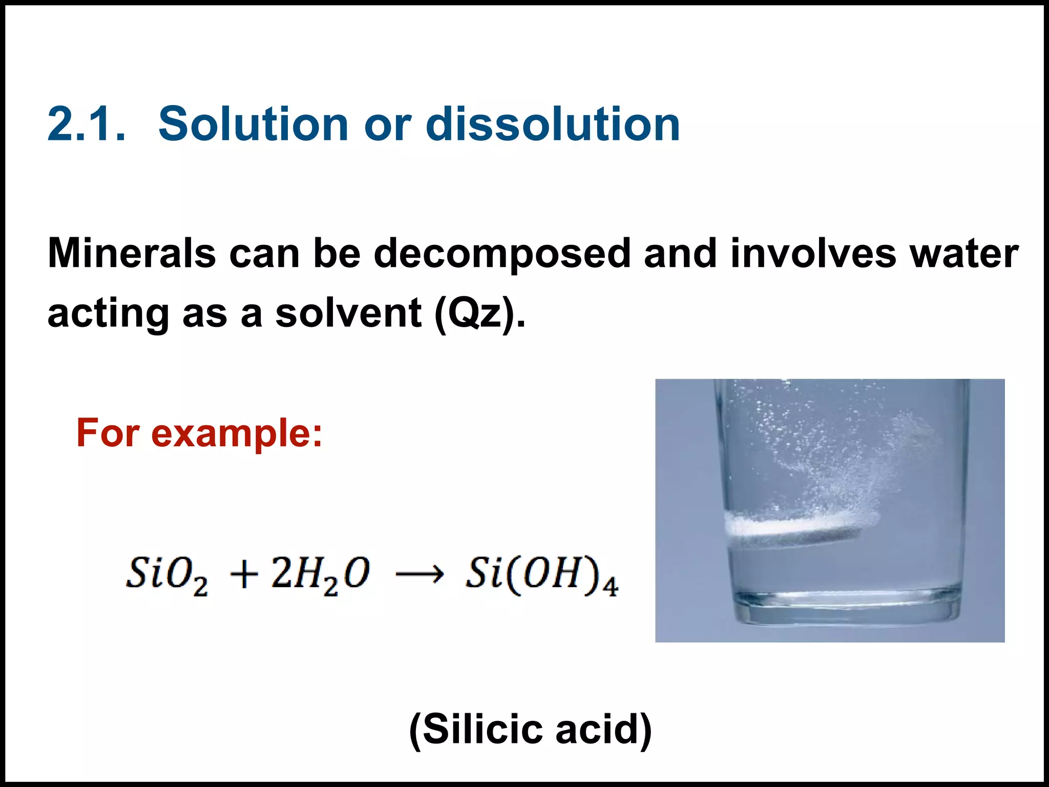 weathering with example | PPTX