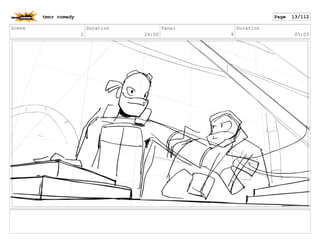 Rise of the Teenage Mutant Ninja Turtles - (storyboard test) | PDF