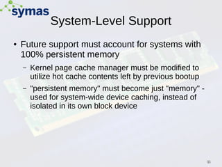Software Design for Persistent Memory Systems | PDF