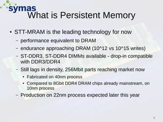 Software Design for Persistent Memory Systems | PDF | Operating Systems | Computer Software and ...