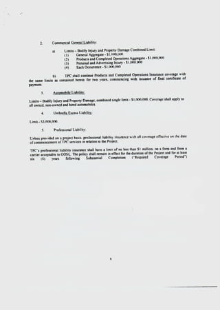 CONTRACT: GOSL - PARKER COMPANY(DON LOCKERBIE) | PDF