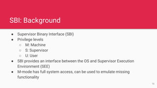 The Future of Operating Systems on RISC-V | PPT