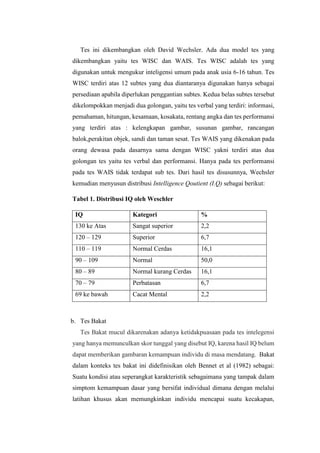 KONSEP DASAR ASESMENT BK | PDF