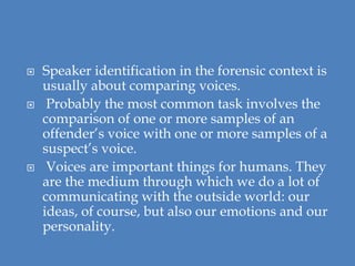 voice recognition | PPTX