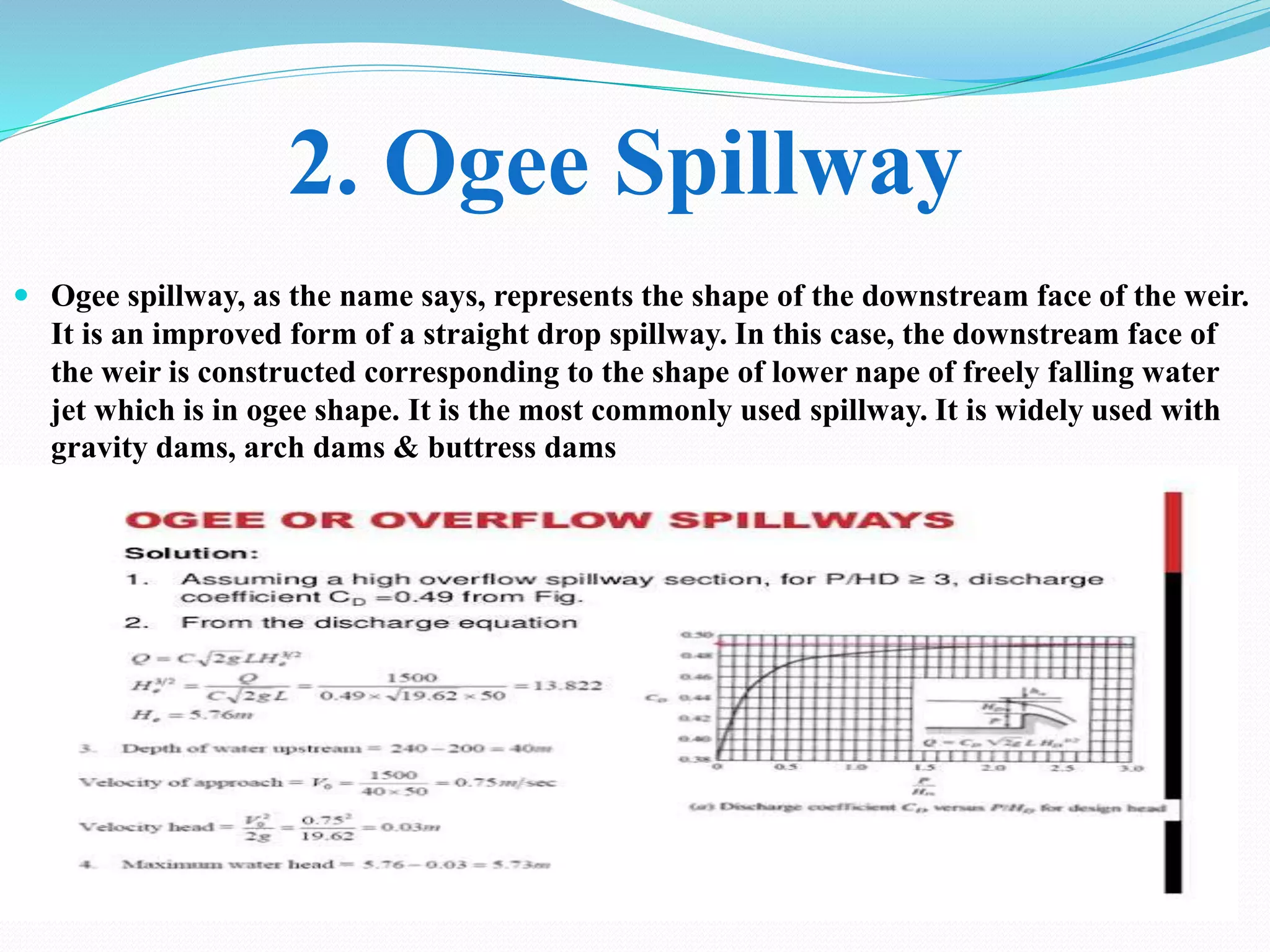 Spillway and its types | PPTX