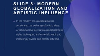 tracing external and internal influences in art and craft design | PPTX