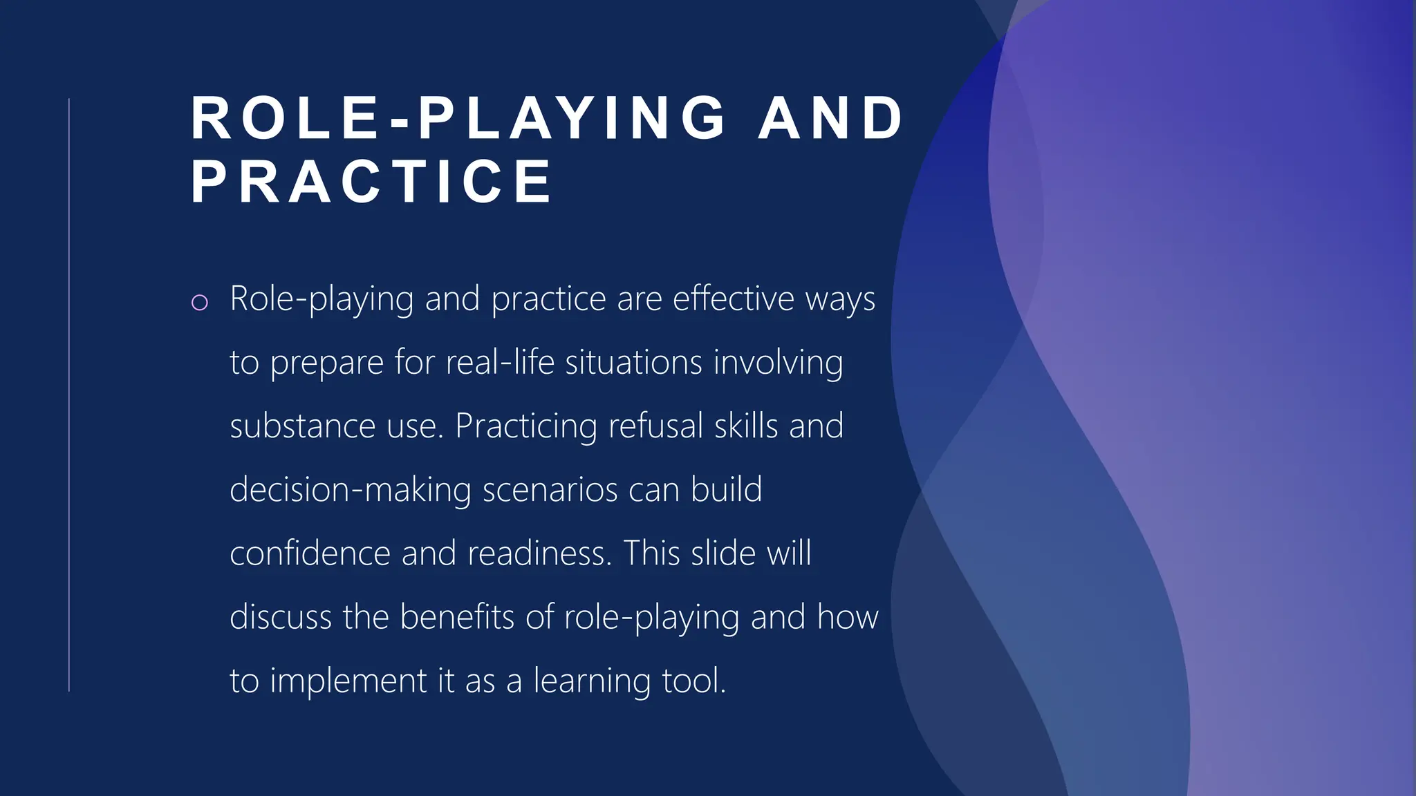 resistance to Substance Abuse and decision - making | PPTX