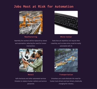 The Impact of AI on Job | PDF