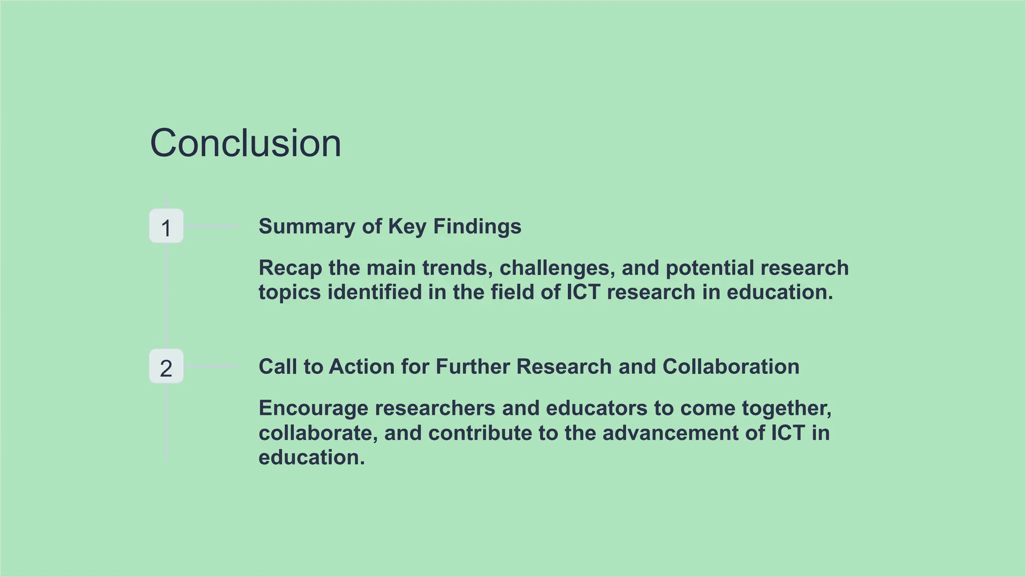 ICT related research topics in education | PPTX