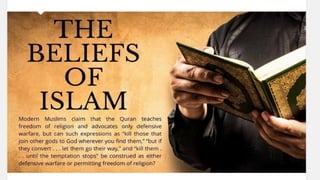 Basic Beliefs of Islam | PPT