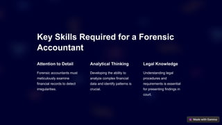 Forensics Accounting with Great knowledge | PPT