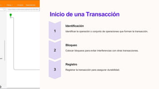 transacciones en base de datos aaaaaaaaa___ | PPTX