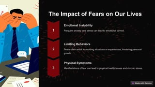 What is fear and its types ,brief discussion about fear | PPT