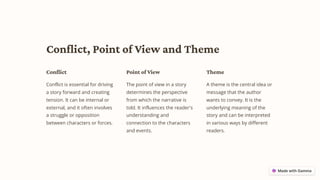 Grade 8 - Dignity Discussion "Analyzing Literature" and The Story Elements.pdf