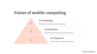 Mobile computing ppt for the students ppt | PPT