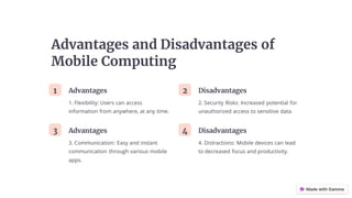 Mobile computing ppt for the students ppt | PPT
