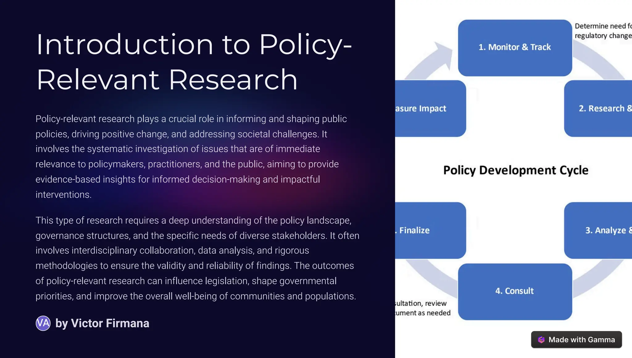 Introduction to policy-relevant research | PDF