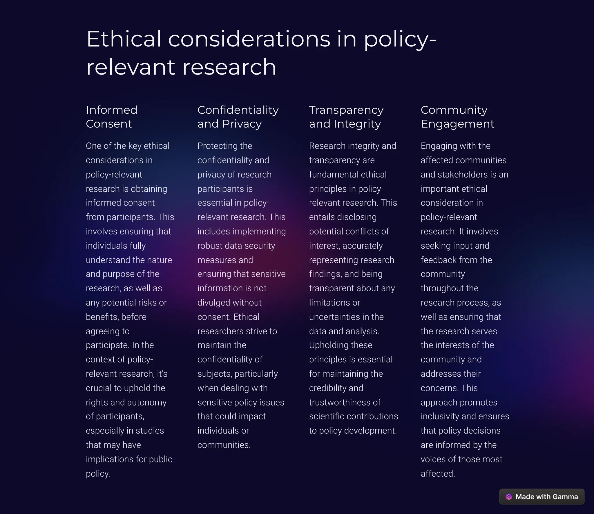 Introduction to policy-relevant research | PDF