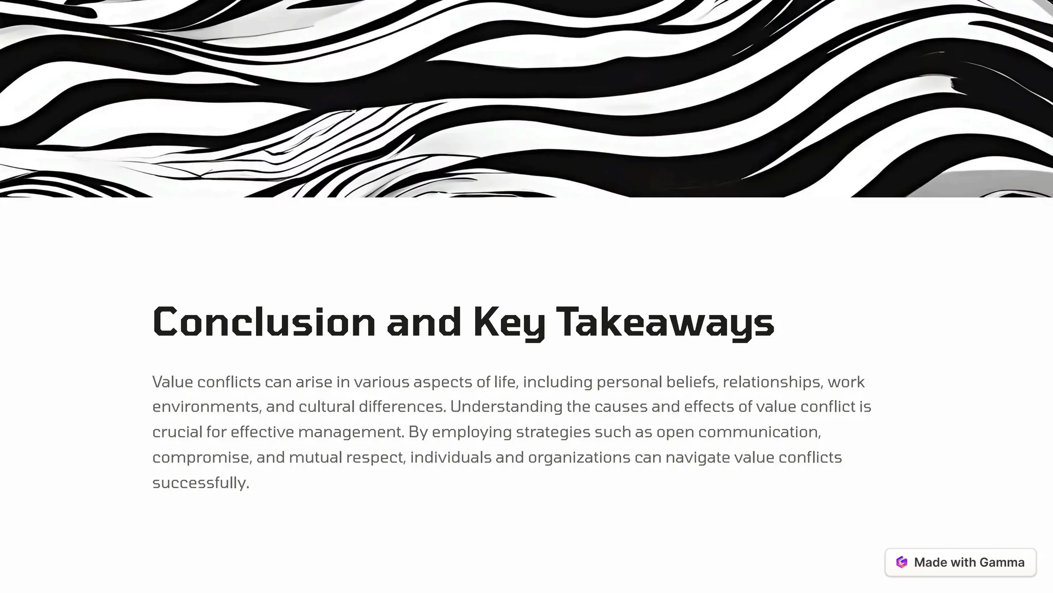 Conflict of values (Types of value conflicts) | PDF