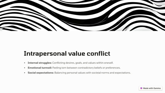 Conflict of values (Types of value conflicts) | PDF | Mental Health ...
