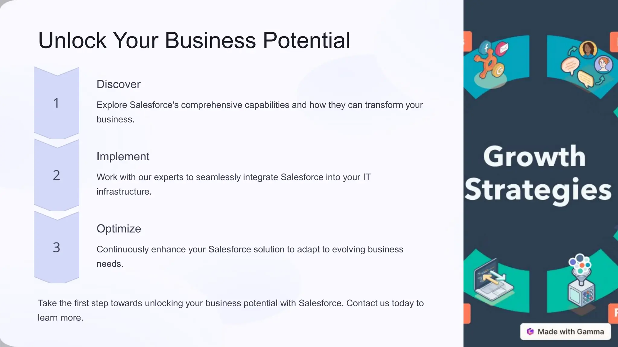 Salesforce organization overview and more details. | PPTX