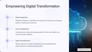 Salesforce organization overview and more details. | PPTX