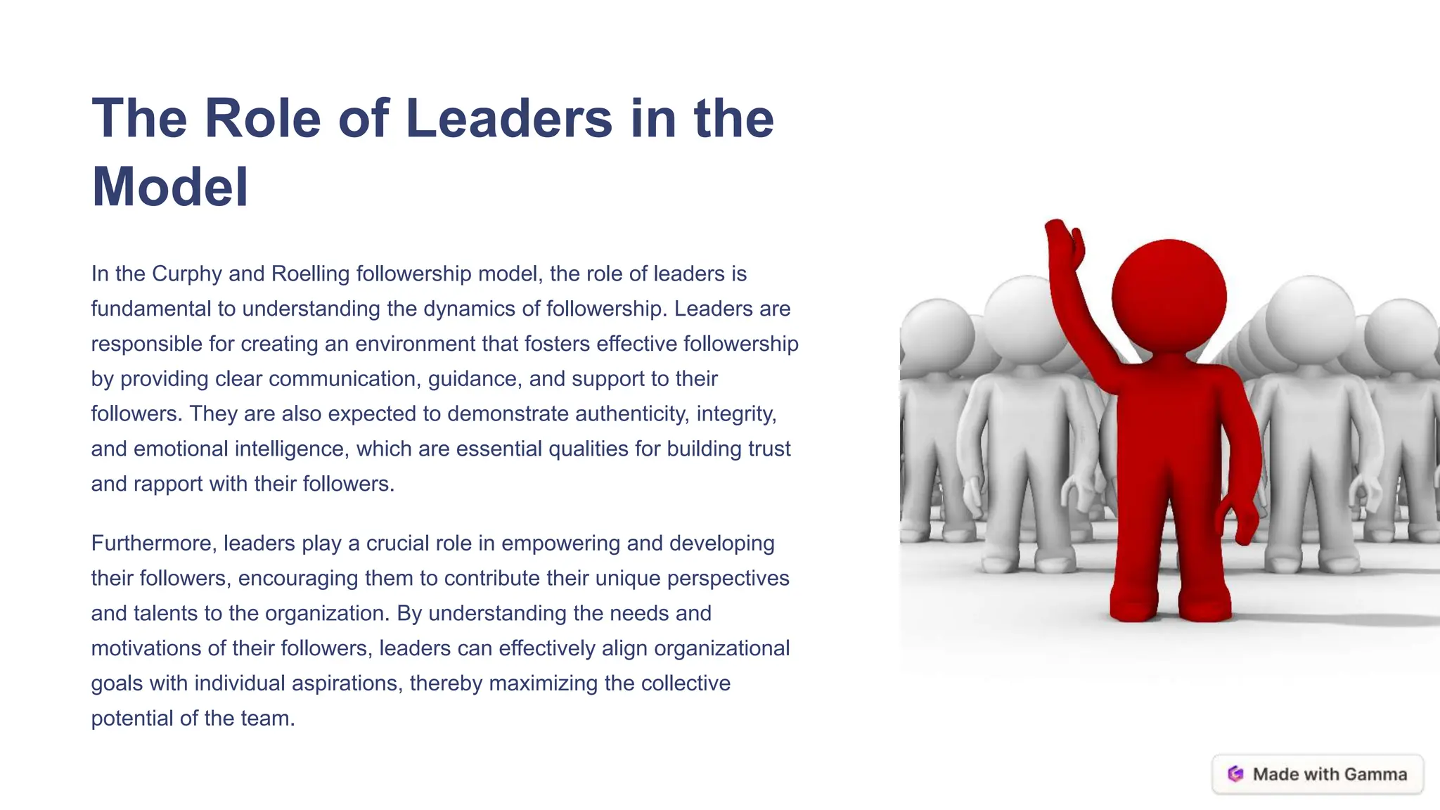 Curphy and roellig followership model, leadership. | PPTX