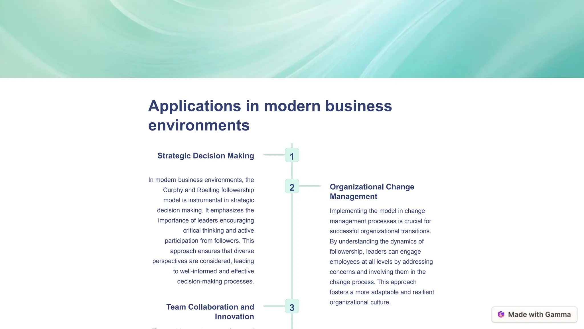 Curphy and roellig followership model, leadership. | PPTX