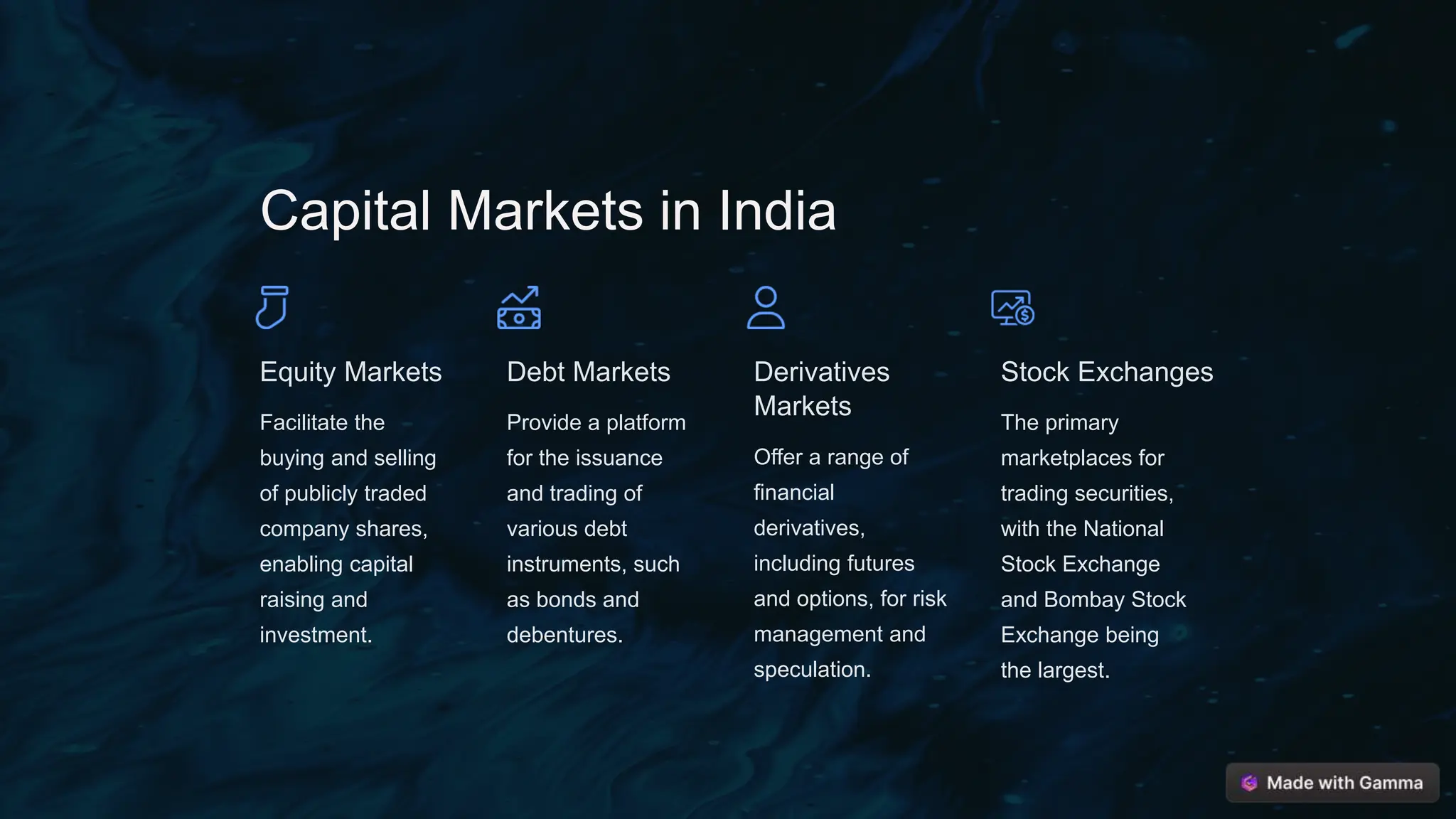 Structure of indian financial system of india | PPTX