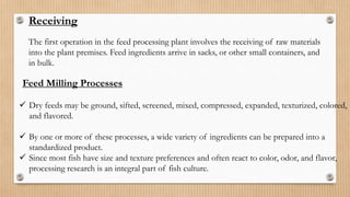Fish nutrition and feed technology methods of feed manufacturing | PPTX