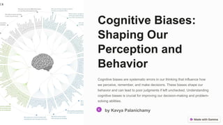 Bias and designs of the thought of person.pptx