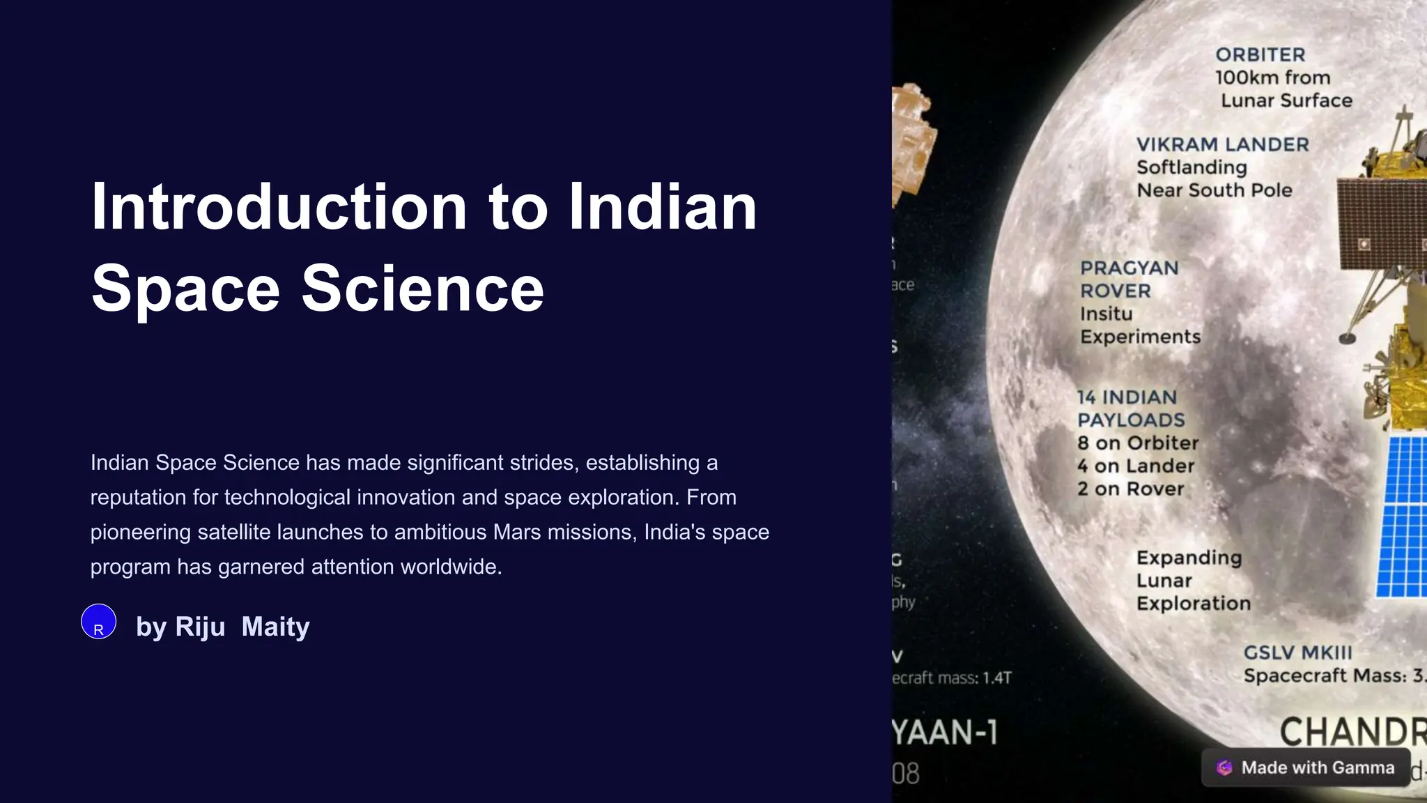 A presentation of a brief history of Isro | PPTX