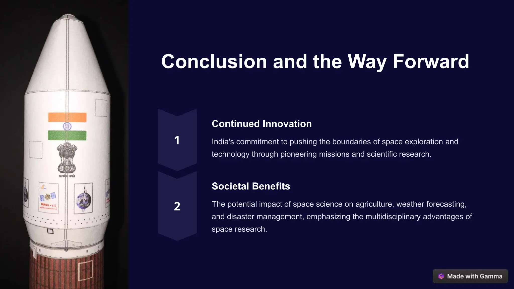 A presentation of a brief history of Isro | PPTX