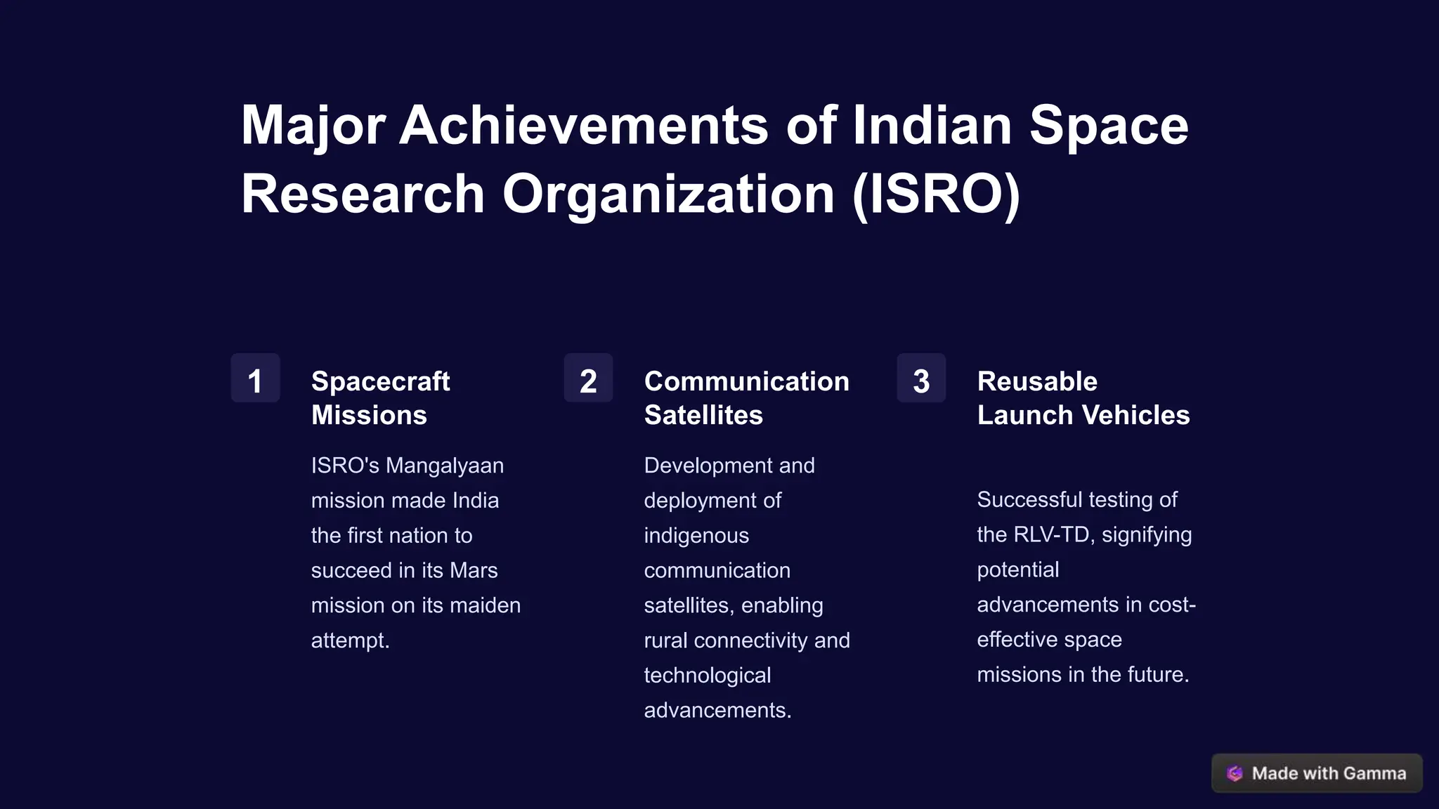 A presentation of a brief history of Isro | PPTX