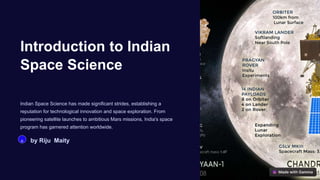 A presentation of a brief history of Isro | PPTX