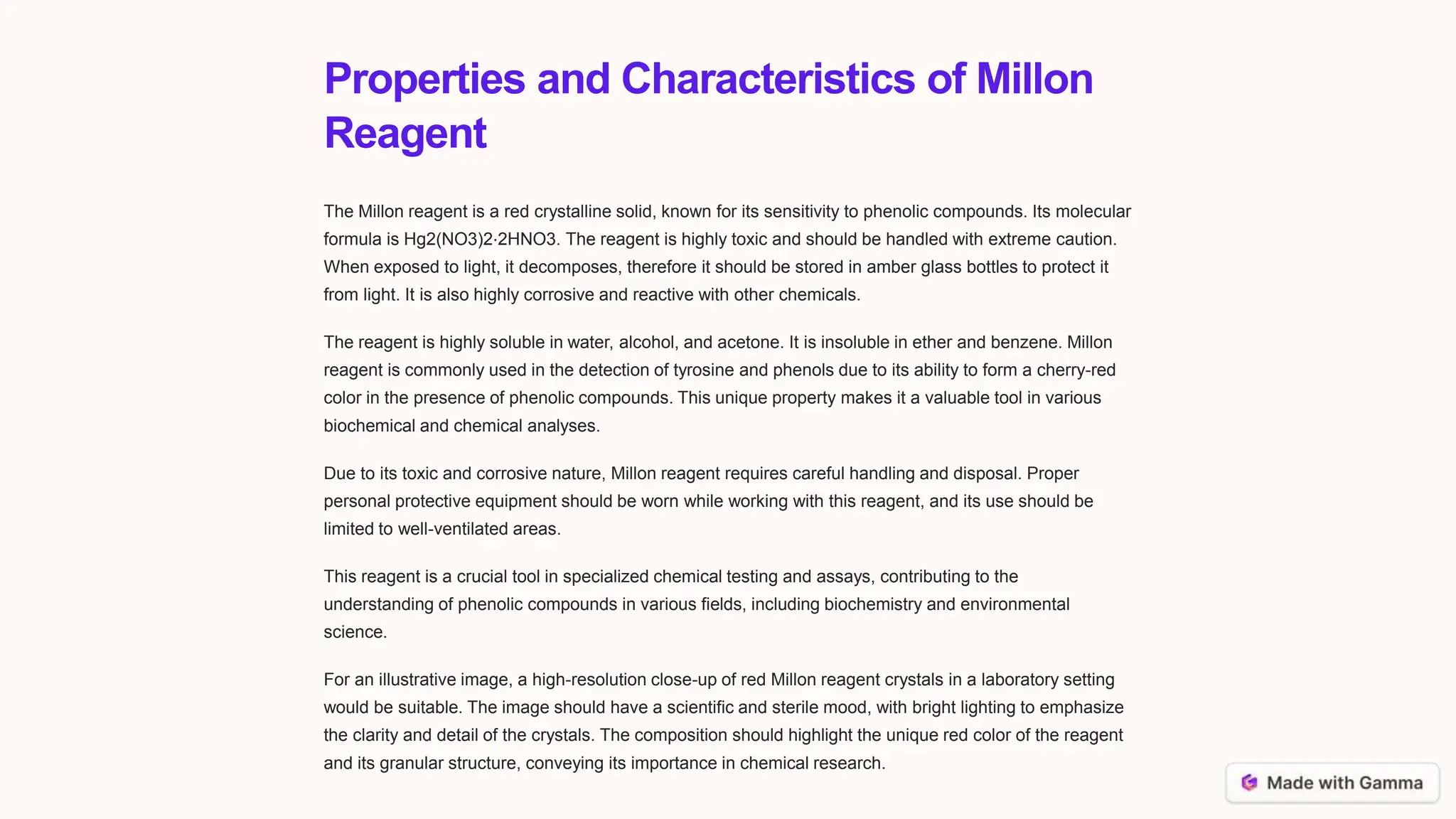 Untitled.pptx million reagents presentation | PPTX | Chemistry | Science