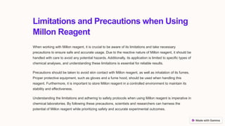 Untitled.pptx million reagents presentation | PPTX | Chemistry | Science