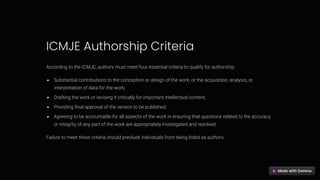 Exploring Authorship: Understanding Traditional, Ghost, and Gift ...